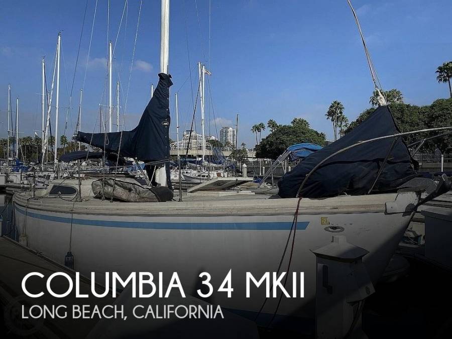1971 Columbia 34 MKII Sail Boats, Cruisers For Sale in Long Beach ...