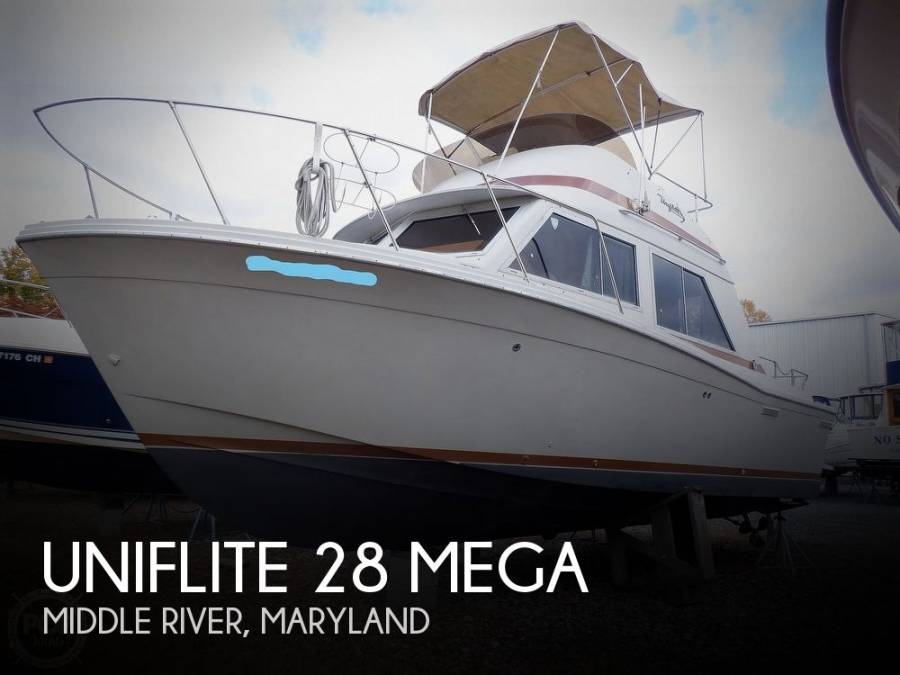 1983 Uniflite 28 Mega Power Boats, Motoryachts For Sale in Middle River ...