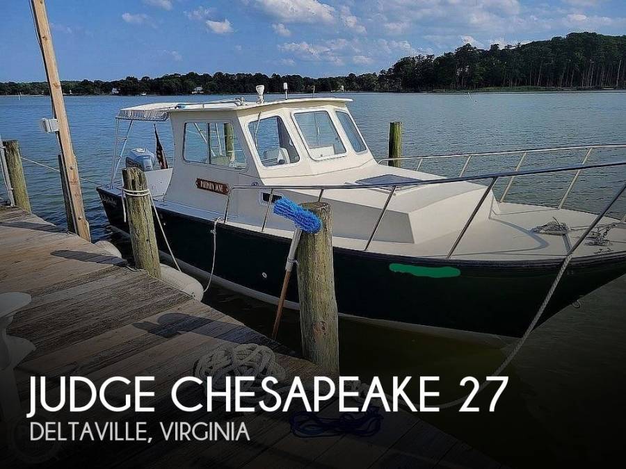 2002 Judge Chesapeake 27 Power Boats, Downeast Boats For Sale in ...