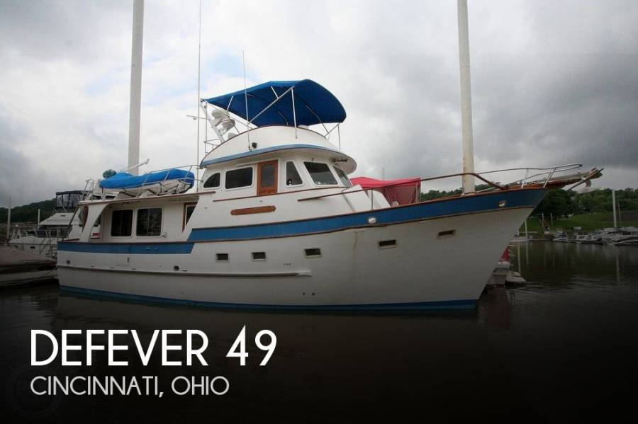 1984 Defever 49 Pilothouse Power Boats, Pilothouse Boats For Sale in ...