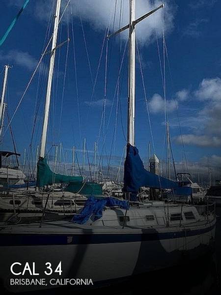 1971 CAL 34 Sail Boats, Sloop Sail Boats For Sale in Brisbane, California