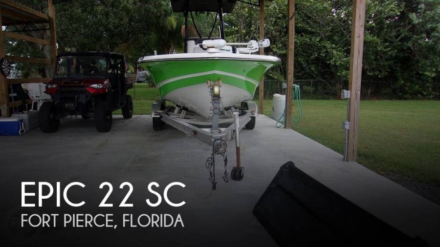 2014 Epic 22 SC Power Boats, Center Consoles For Sale in Fort Pierce ...