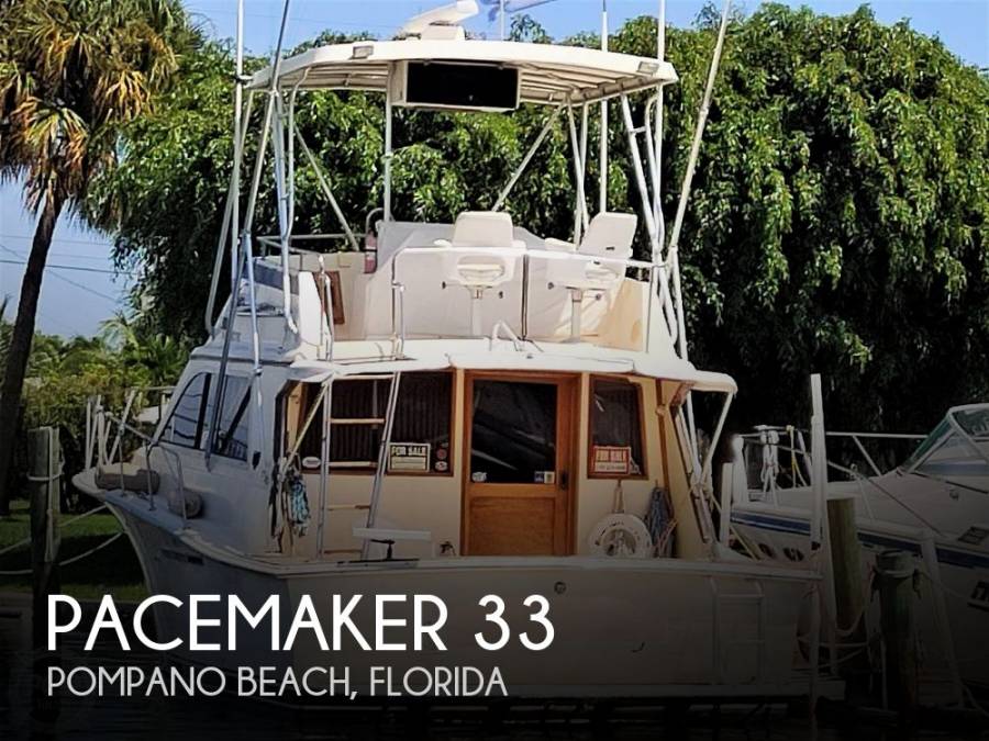 1989 Pacemaker 33 Power Boats, Sportfish/Convertible For Sale in ...