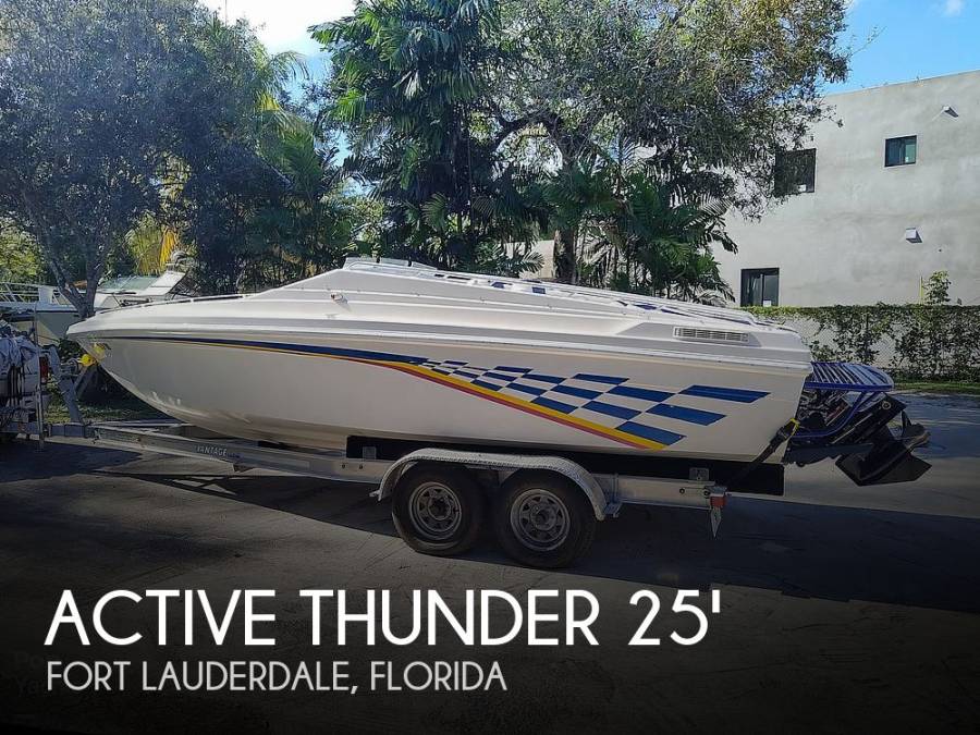 1997 Active Thunder Tantrum Power Boats, High Performance Boats For ...